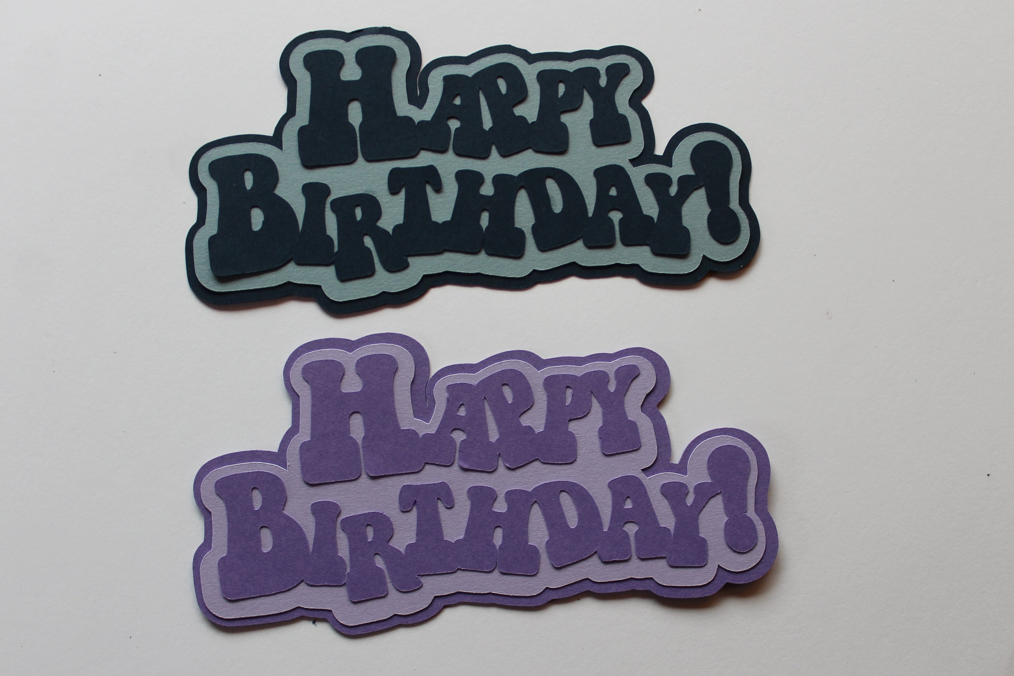 Happy Birthday - Gingham – The Bordermaker